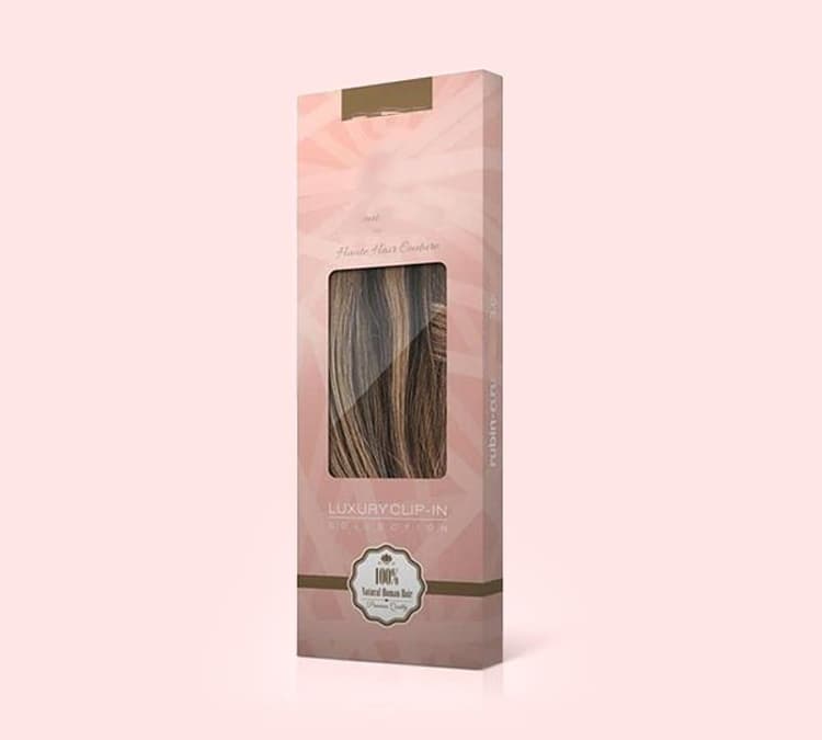 Custom boxes for hair extensions